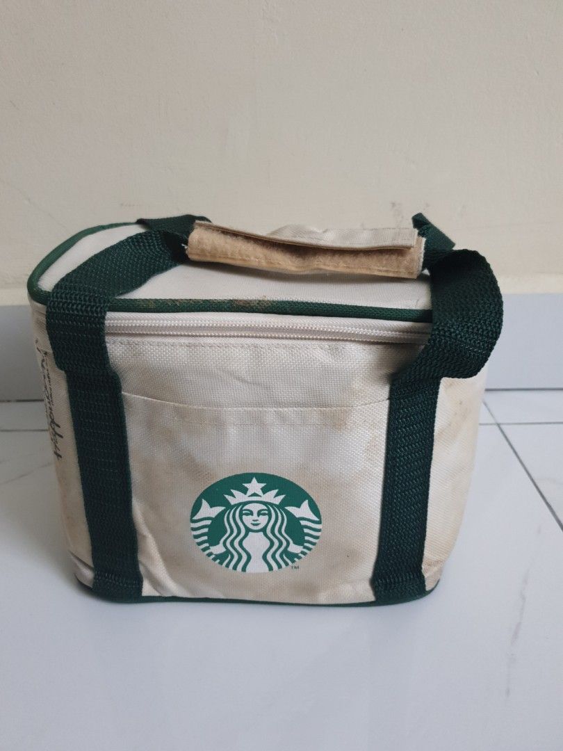 Original Starbucks Cooler Bag, Women's Fashion, Bags & Wallets, Beach Bags on Carousell