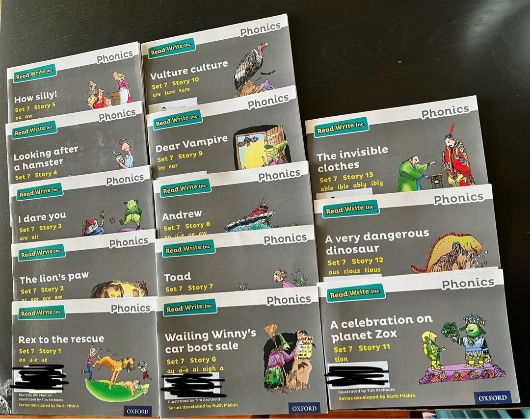 Oxford RWI Phonics (Grey Book), 興趣及遊戲, 書本 & 文具, 教科書 - Carousell