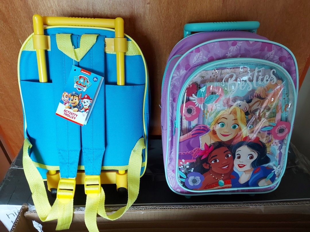 Paw Patrol / Princess Mega activity trolley, 兒童＆孕婦用品, 嬰兒玩具 - Carousell
