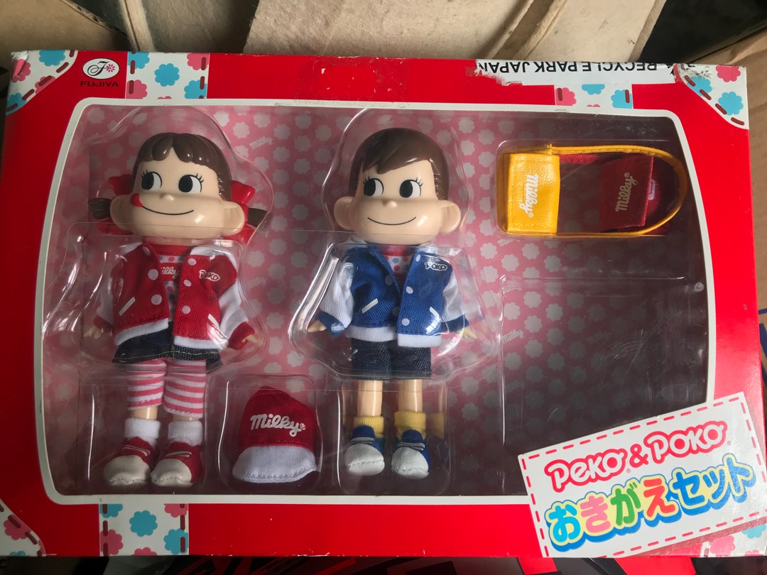 peko and poko chan fujiya figure, Hobbies & Toys, Toys & Games on Carousell