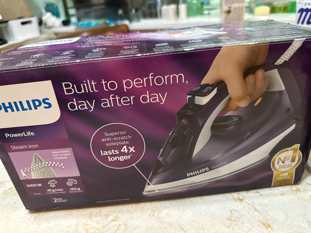 Philip power Life Steam Iron for sale, TV & Home Appliances, Irons ...