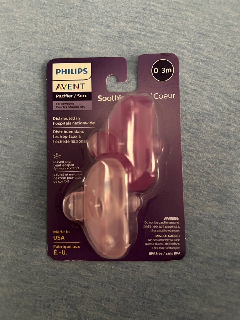 Philips Avent 2 pack Pacifiers 0-3months, Babies & Kids, Nursing ...