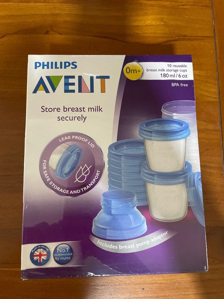 Philips Avent Breast Milk Storage Cups, Babies & Kids, Nursing ...