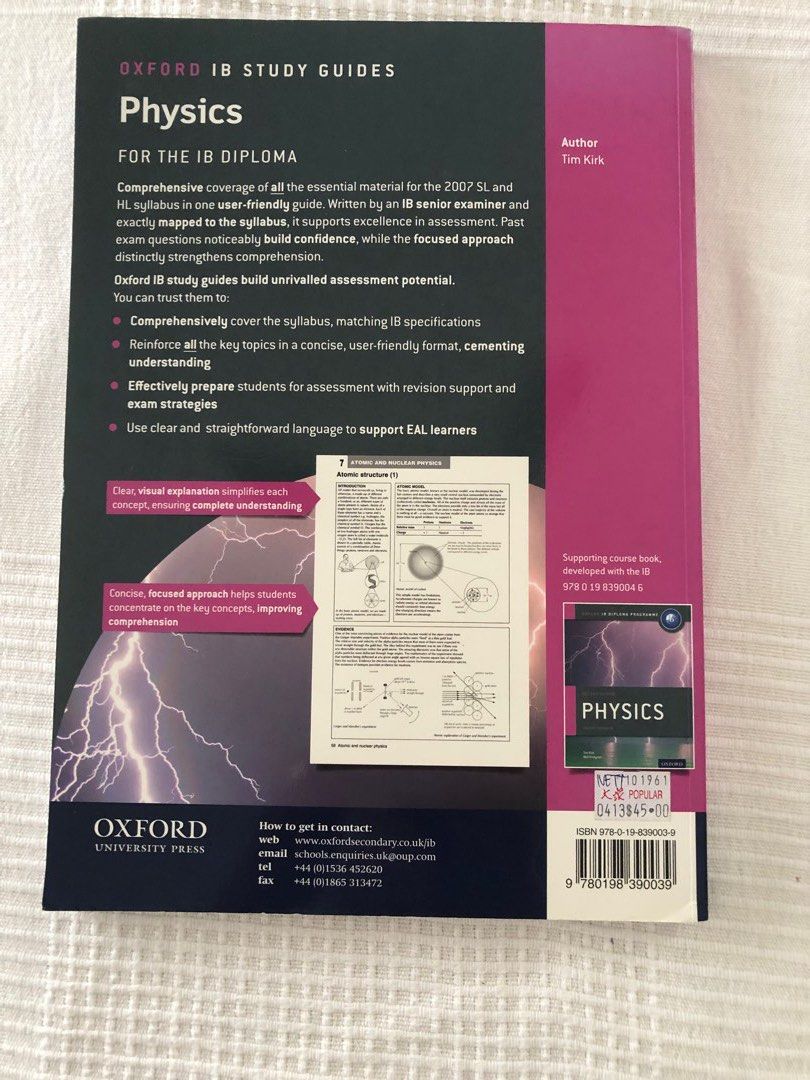 Physics IB, Hobbies & Toys, Books & Magazines, Textbooks on Carousell