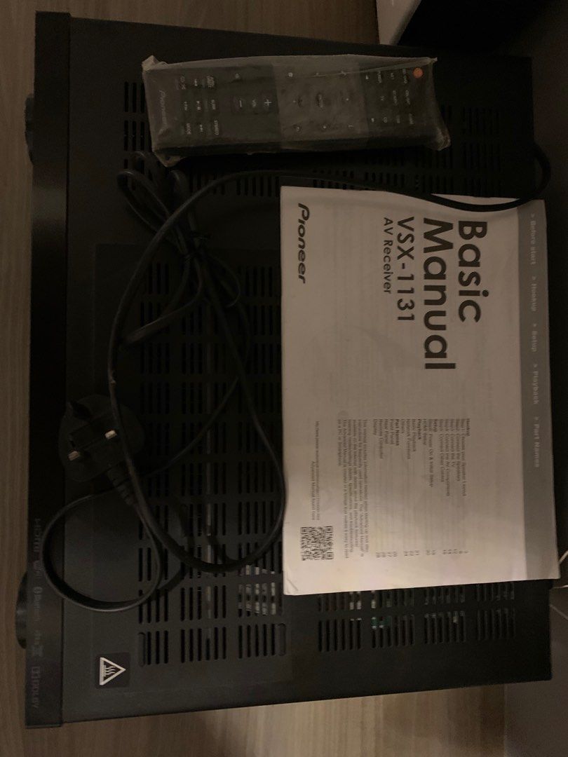 Pioneer AV Receiver VSX-1131, TV & Home Appliances, TV & Entertainment, Entertainment Systems ...