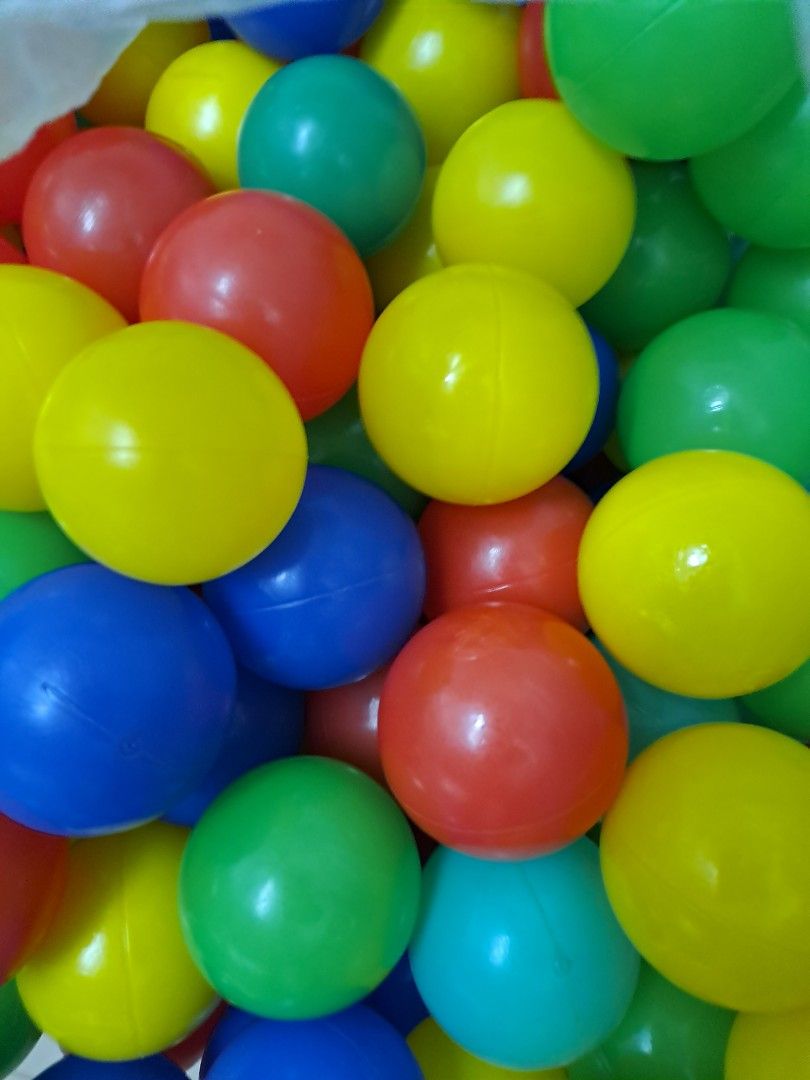 Plastic balls, Babies & Kids, Infant Playtime on Carousell