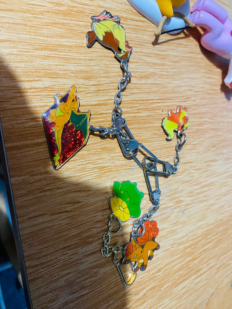 Pokemon metal charms with markings set, Hobbies & Toys, Toys & Games on ...