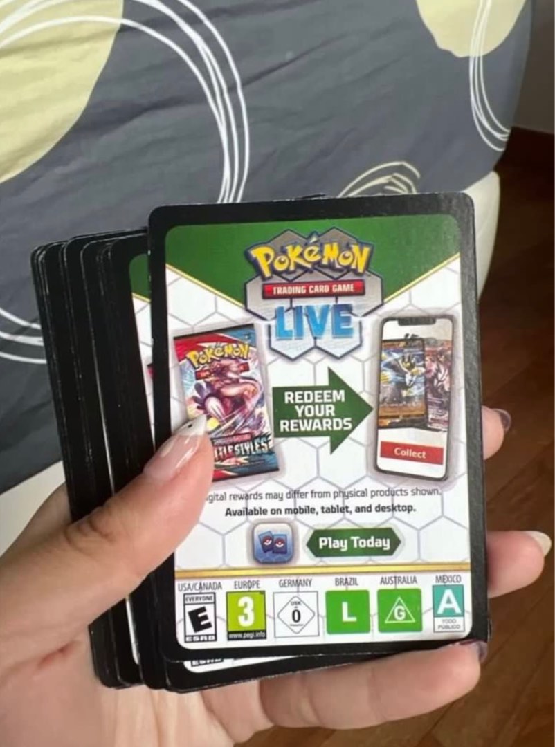 Pokemon TCG Code Cards Obsidian Flame/151, Hobbies & Toys, Toys & Games ...