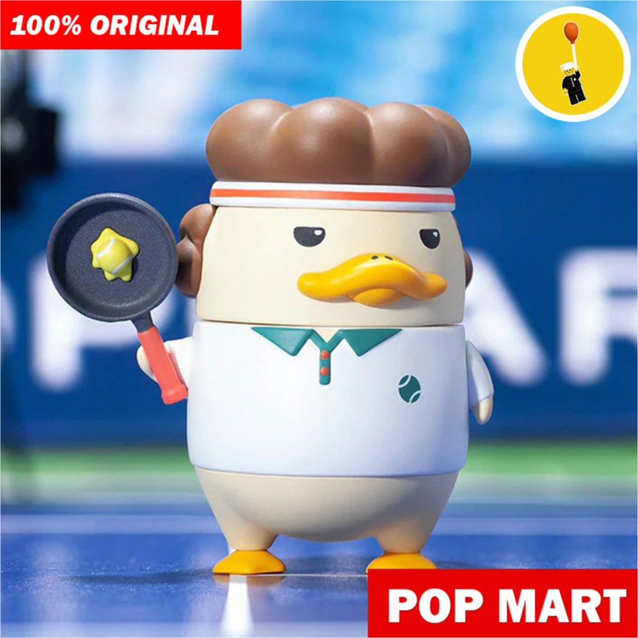 POP MART Duckoo Ball Club Series Blind Box 盲盒 - Tennis (Condition as ...