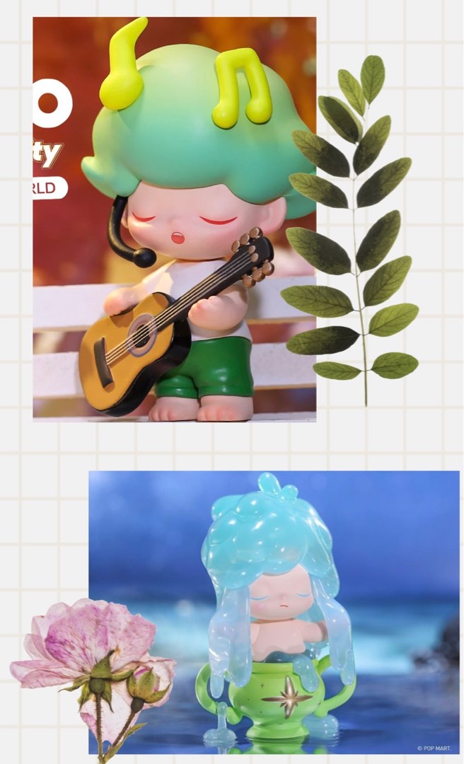 Popmart Dimoo University Busker / Zodiac Aquarius, Hobbies & Toys, Toys ...