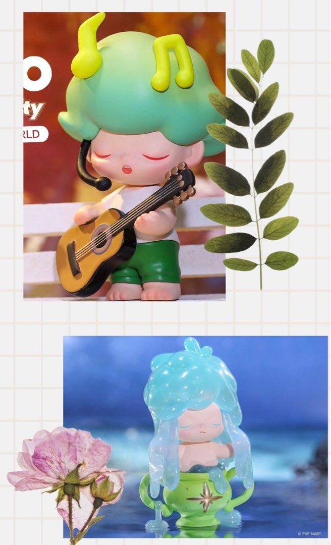 Popmart Dimoo University Busker / Zodiac Aquarius, Hobbies & Toys, Toys ...