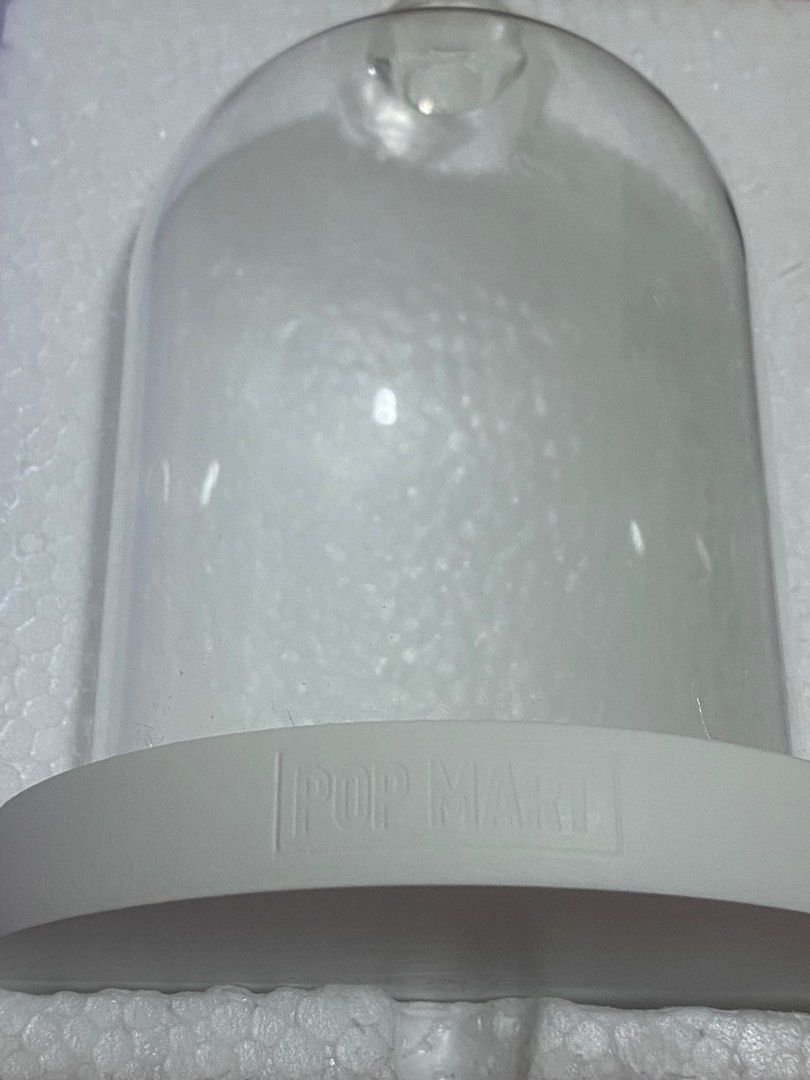 Popmart glass dome display case, Hobbies & Toys, Toys & Games on Carousell
