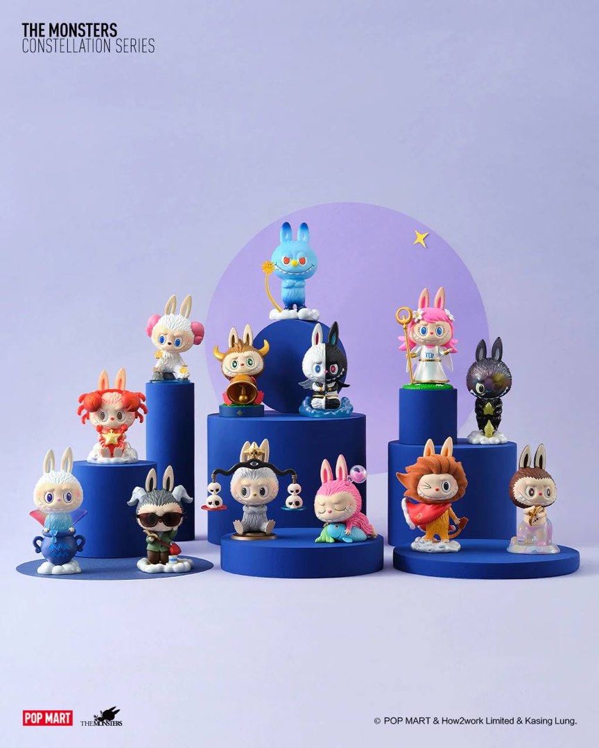 PopMart Labubu Constellation, Hobbies & Toys, Toys & Games on Carousell