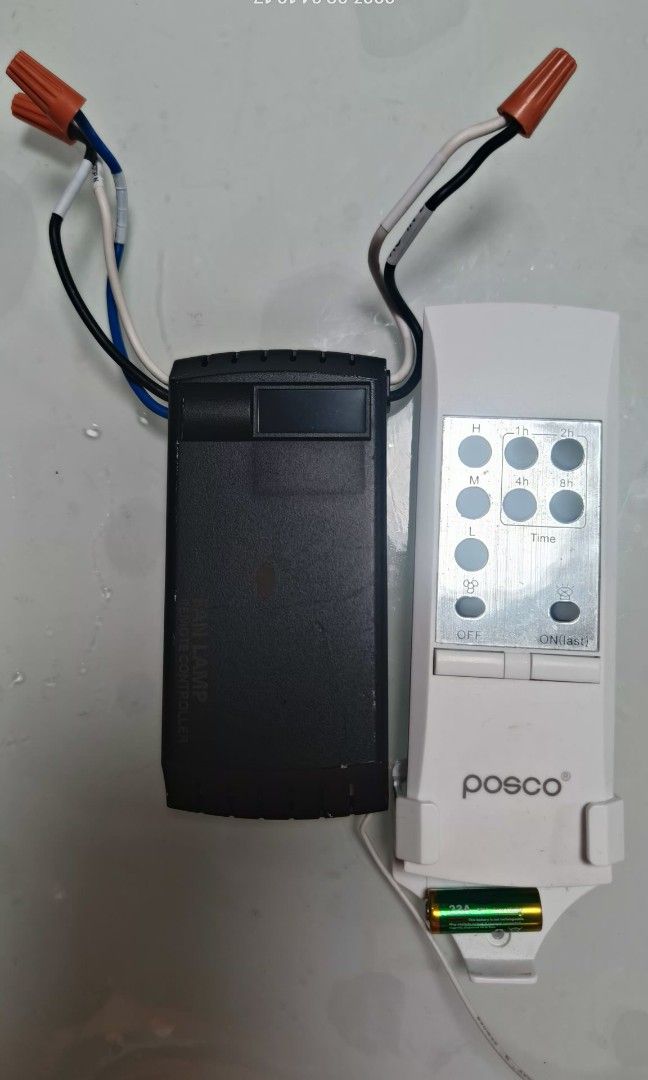 Posco fan remote control, Furniture & Home Living, Lighting & Fans ...