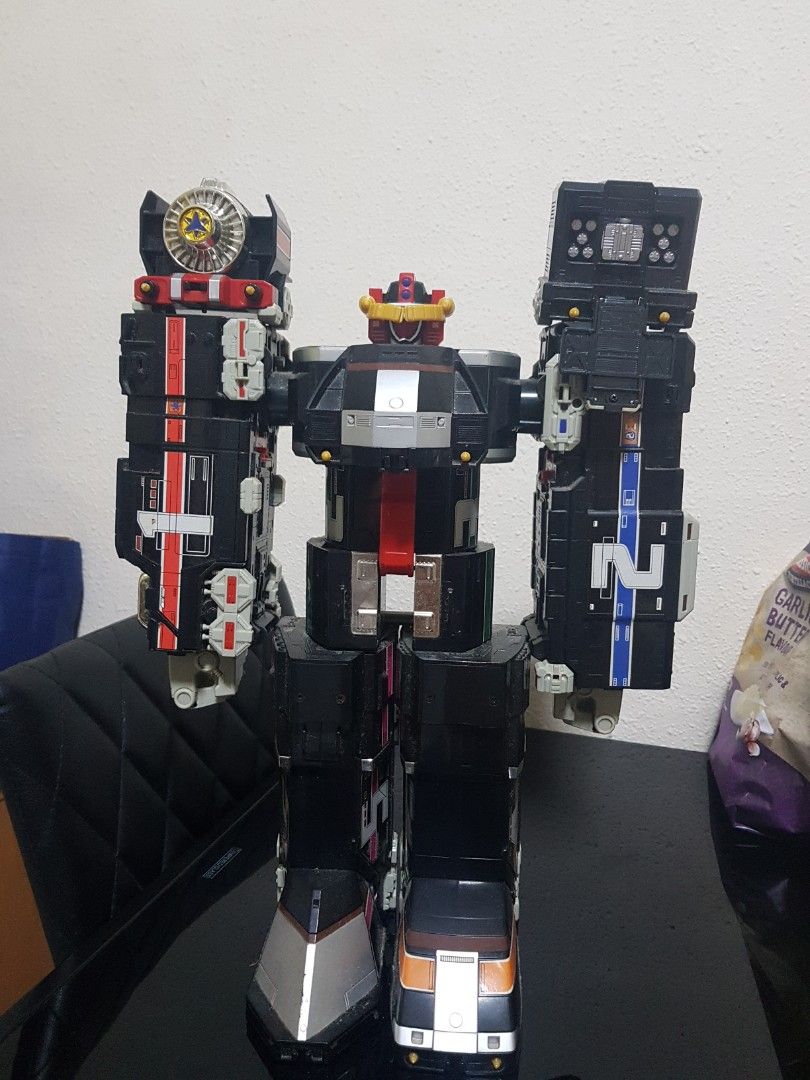 Power Rangers Supertrain Megazord Bandai 1999 Power Rangers DX Grand ...