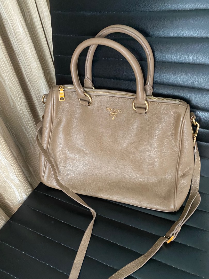 PRADA TWO WAY BAG, Luxury, Bags & Wallets on Carousell
