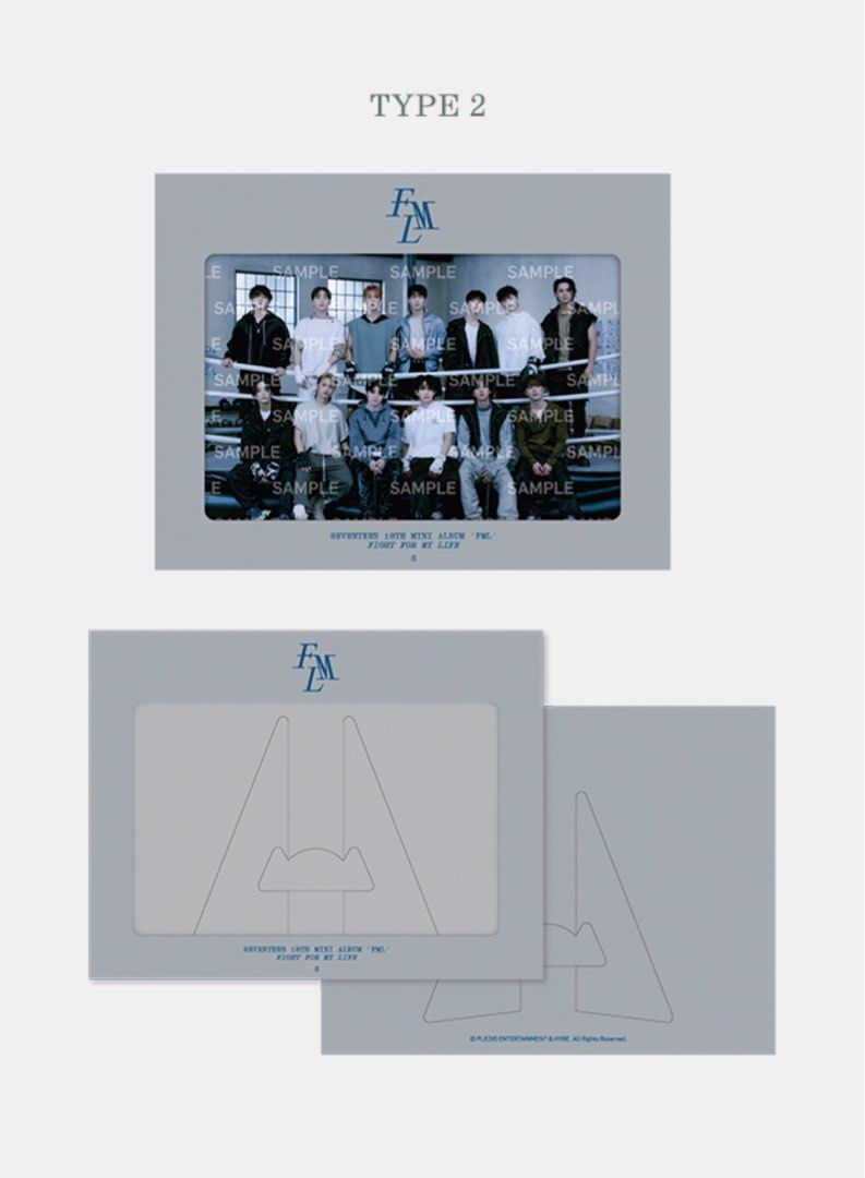 PRE-ORDER SEVENTEEN FILM PHOTO AND FRAME SET (TINGI), Hobbies & Toys ...