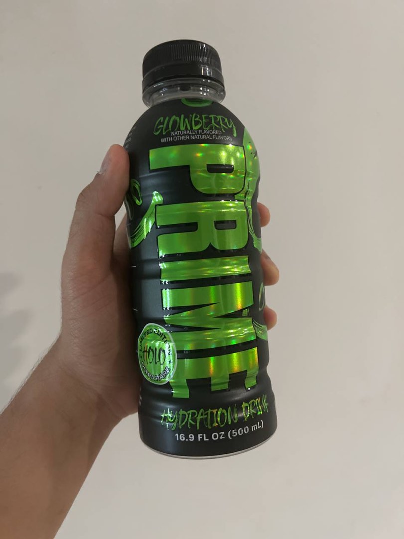 PRIME GLOWBERRY LIMITED EDITION AND HOLO, Food & Drinks, Beverages on ...