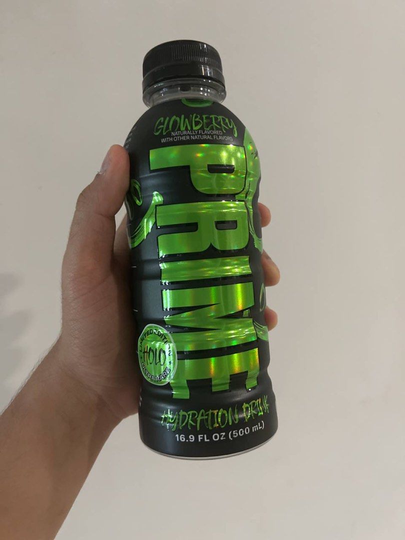 PRIME GLOWBERRY LIMITED EDITION AND HOLO, Food & Drinks, Beverages on ...
