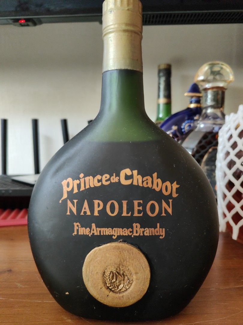 PRINCE DE CHABOT NAPOLEON FINE ARMAGNAC BRANDY, Food & Drinks ...