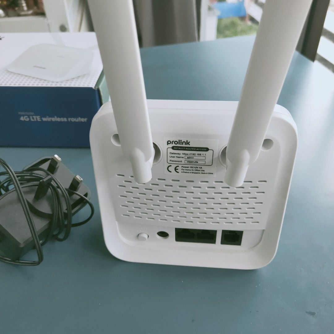Prolink 4G LTE Wireless Router, TV & Home Appliances, Other Home ...