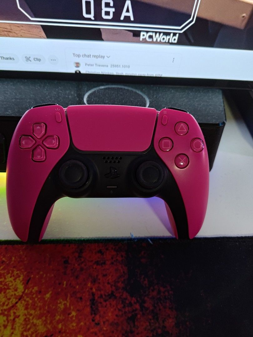 PS5 DualSense Wireless Controller (Nova Pink), Video Gaming, Gaming ...