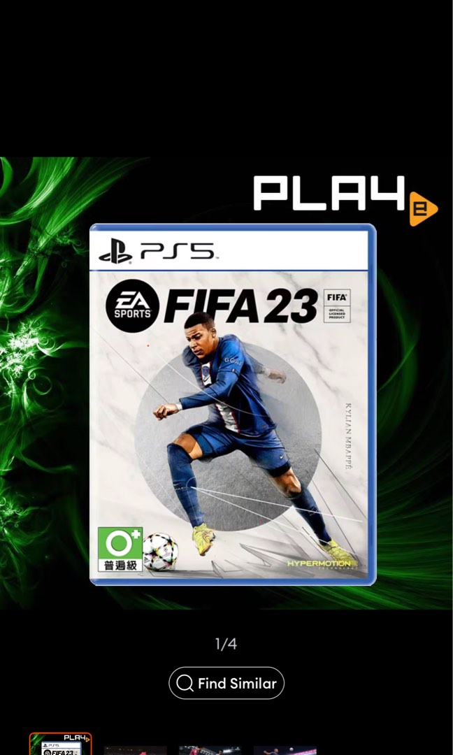 PS5 Fifa 23 (Disc), Video Gaming, Video Games, PlayStation on Carousell