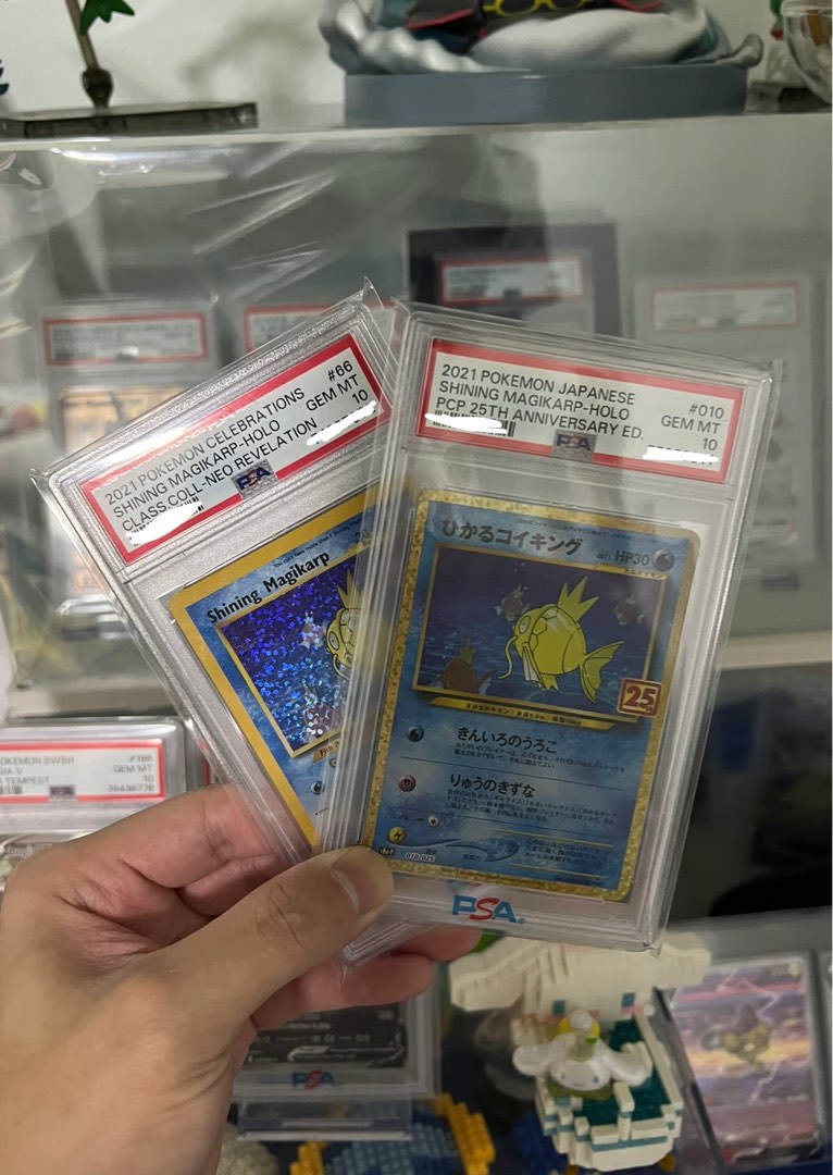 PSA10 25th Anniversary Magikap Set ( Eng&Jpn), Hobbies & Toys, Memorabilia & Collectibles ...
