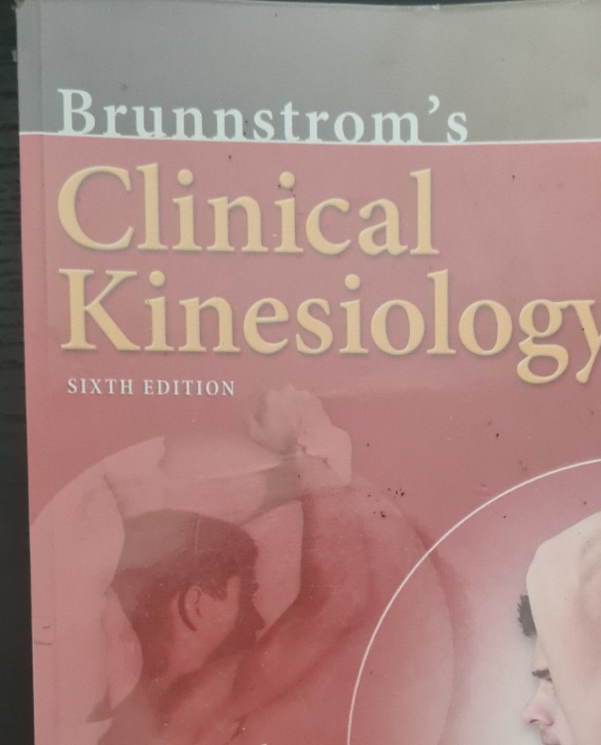 PT Book: Brunnstrom's Clinical Kinesiology 6th Edition, Hobbies & Toys ...