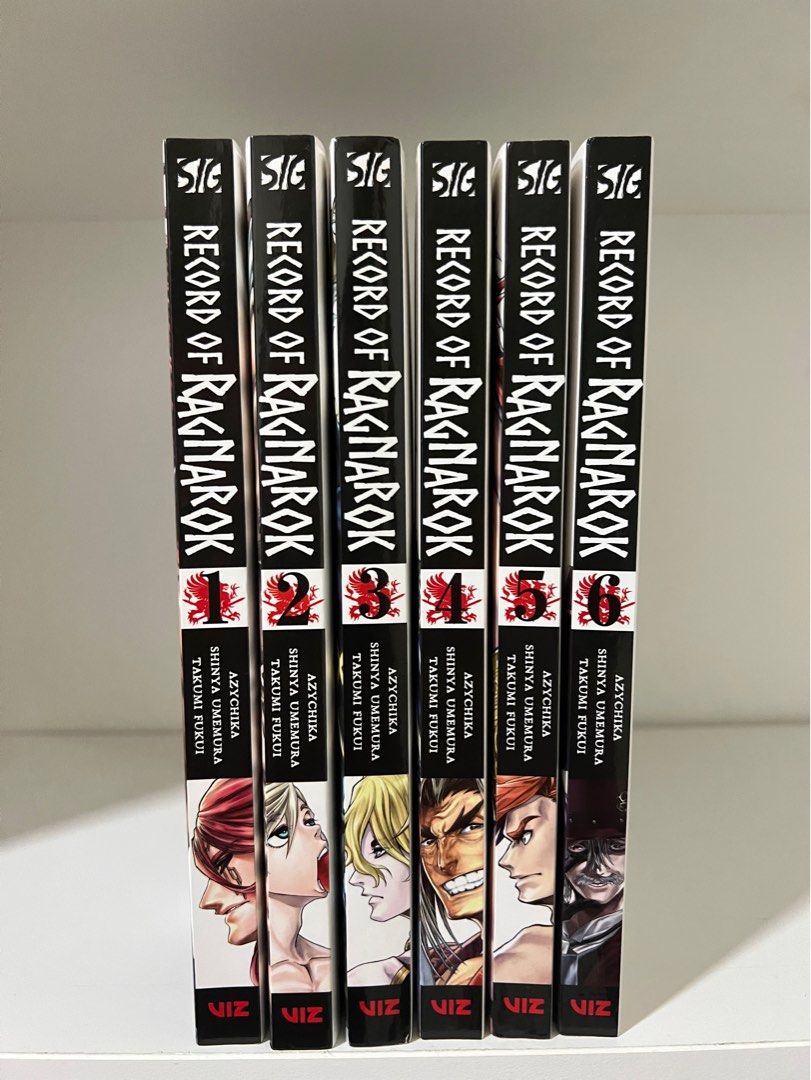 Record Of Ragnarok Volume 1-6, Hobbies & Toys, Books & Magazines ...
