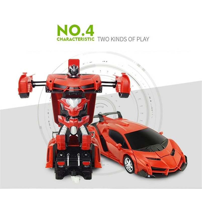 Remote Control Car Transform Car Robot Rc Car, Hobbies & Toys, Toys ...