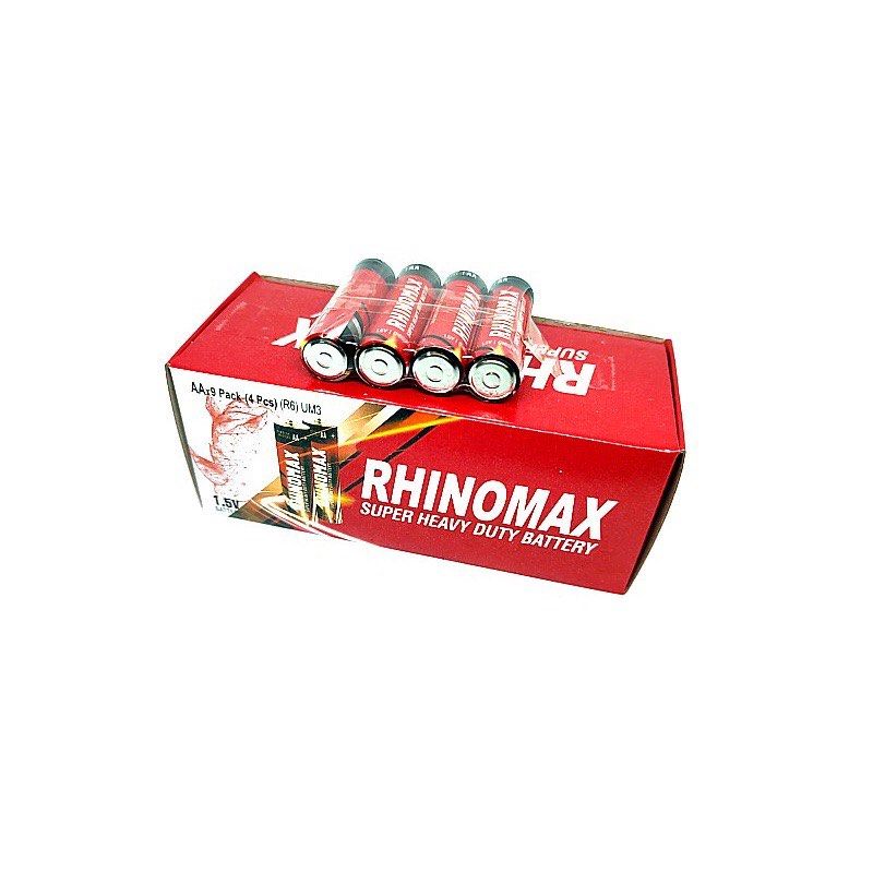 Rhinomax Super Heavy Duty RS6 AA 1.5V Battery For Toys Remote Control ...