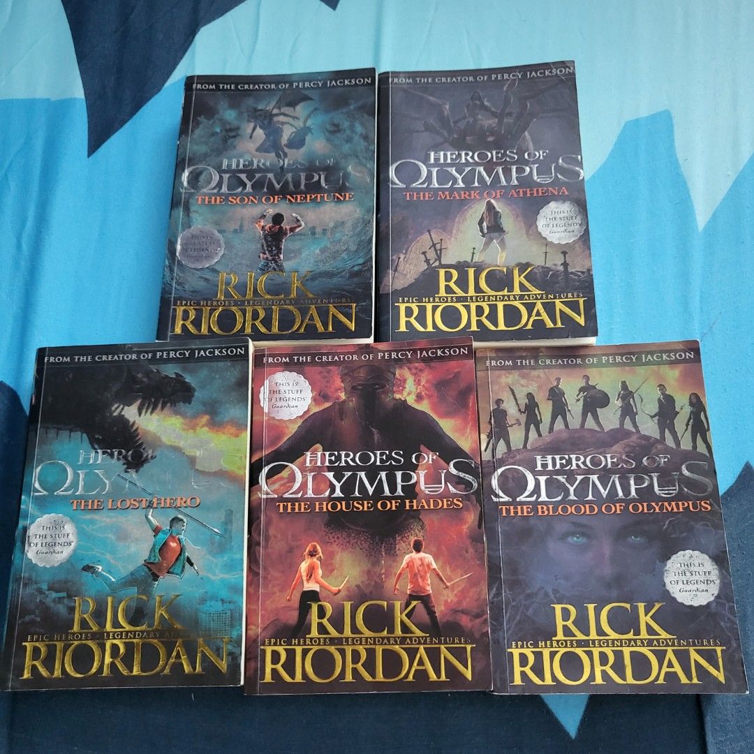 Rick Riordan Heroes of Olympus, Hobbies & Toys, Books & Magazines ...