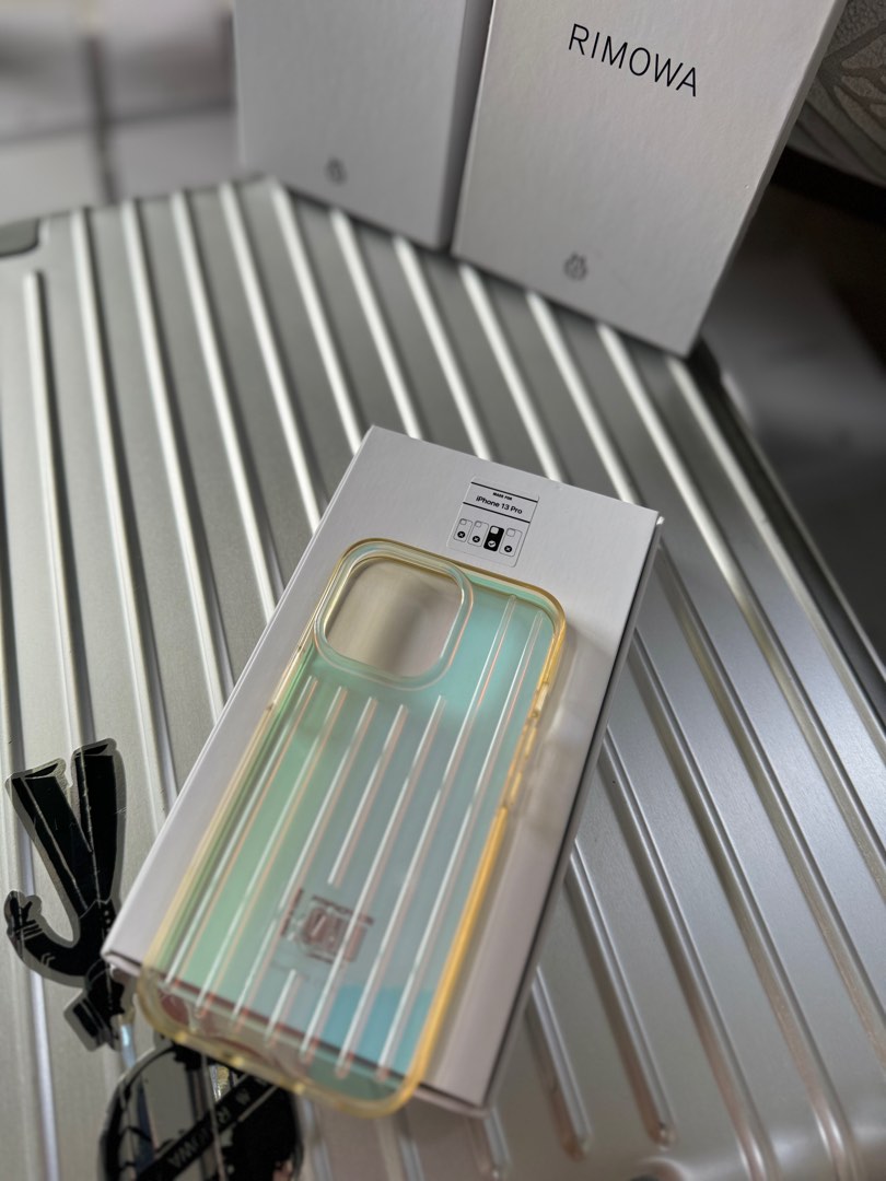 Rimowa iRidescent iPhone 13 PRO case, Mobile Phones & Gadgets, Mobile & Gadget Accessories ...