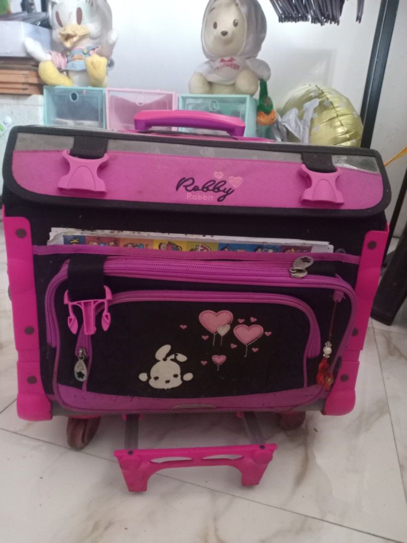 Robby Rabbit Trolley Bag, Babies & Kids, Babies & Kids Fashion on Carousell