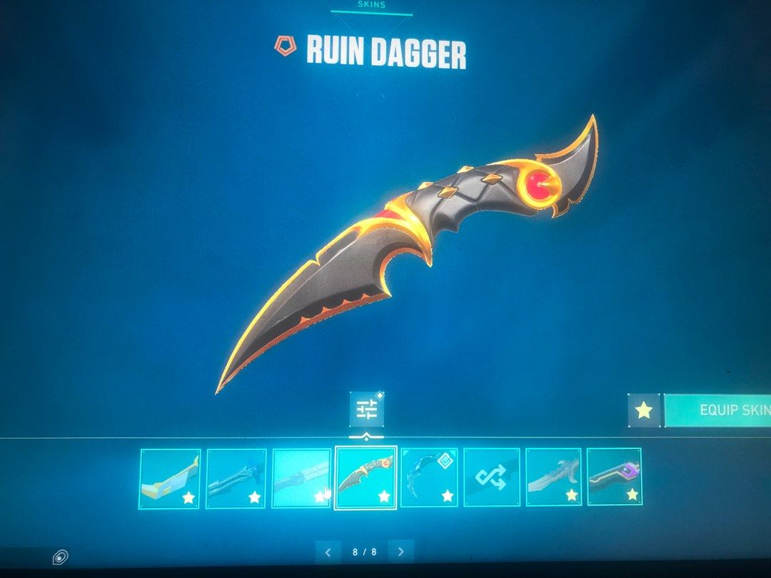 Ruin Dagger Valorant Account, Video Gaming, Gaming Accessories, In-Game ...