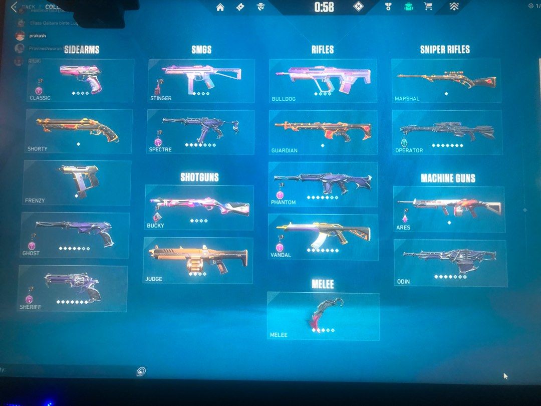 Ruin Dagger Valorant Account, Video Gaming, Gaming Accessories, In-Game ...