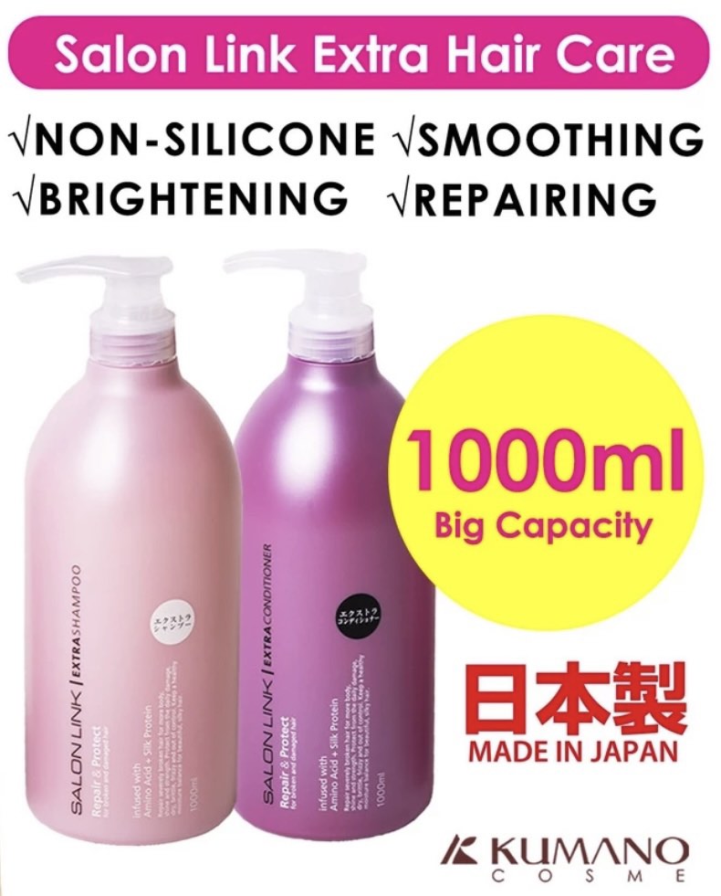 Salon Link Extra Shampoo&Conditioner Set, Beauty & Personal Care, Hair ...