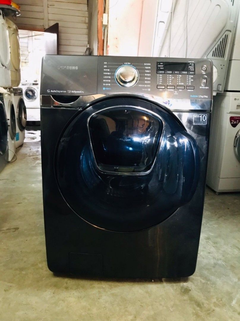 Samsung 2in1 (17kg/9kg) digital inverter combo washing machine, TV ...