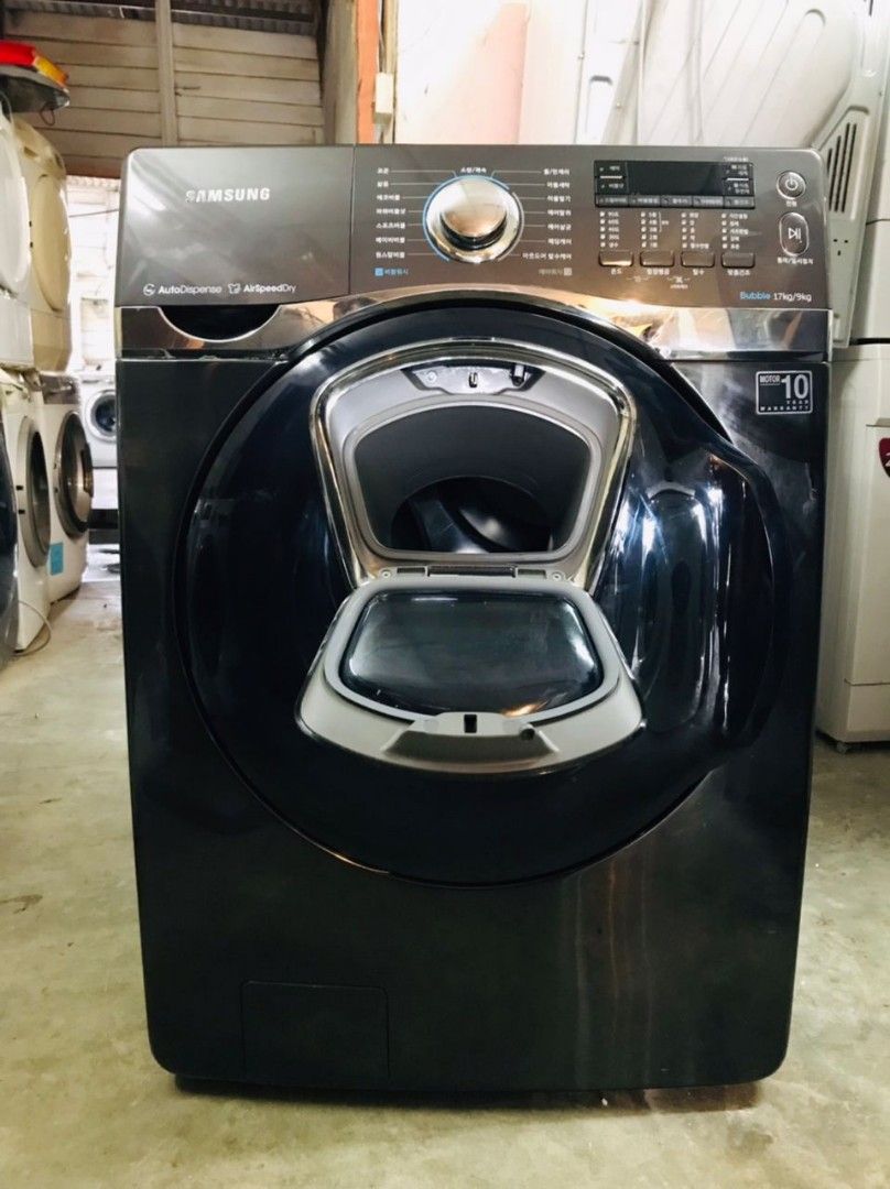 Samsung 2in1 (17kg/9kg) digital inverter combo washing machine, TV & Home Appliances, Washing ...