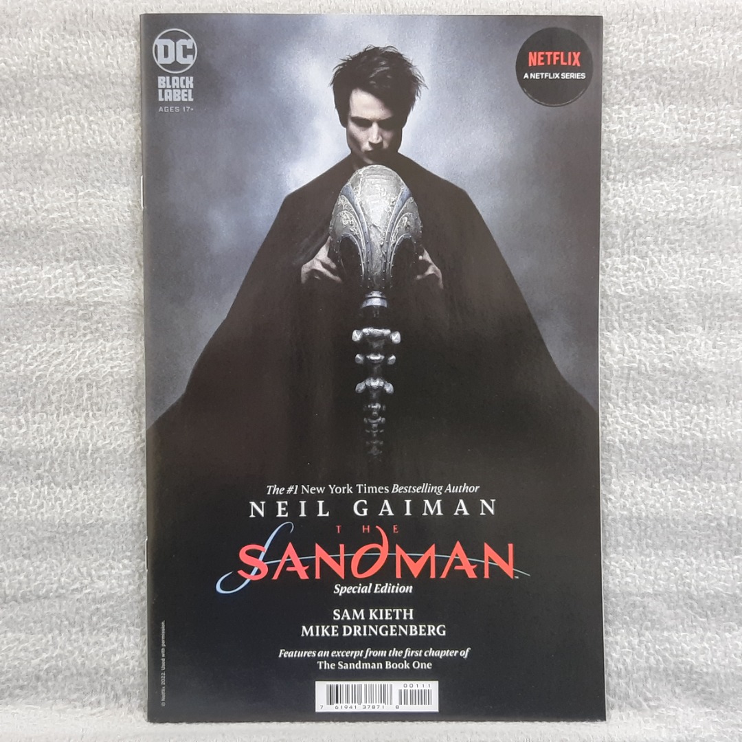 Sandman Special Edition #1 (One-Shot) DC Comics Black Label (NETFLIX ...