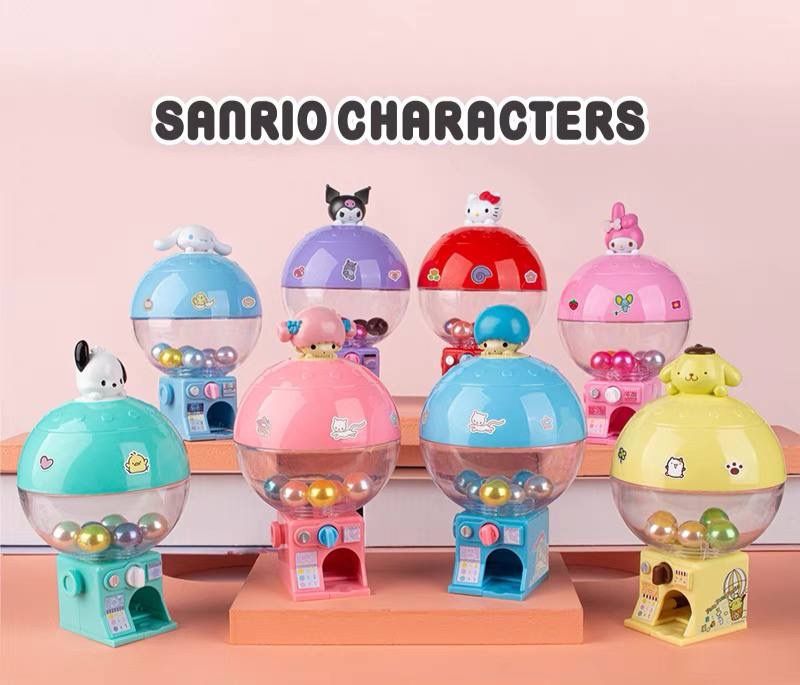 Sanrio Gatchapon (Hello Kitty/Cinnamonroll/Pompompurin/Pocchacho/Kuromi ...