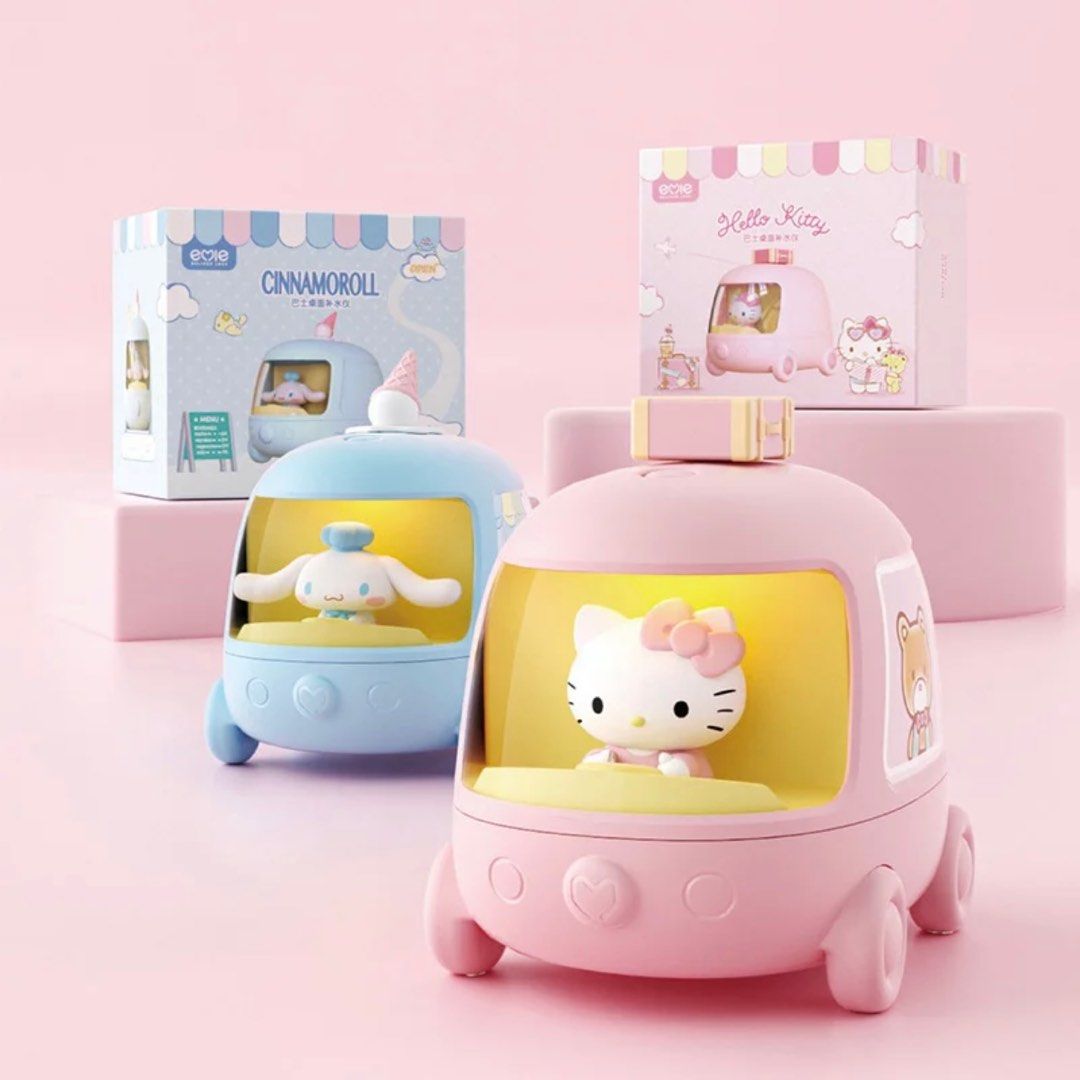 Sanrio Hello Kitty Cinnamoroll Kuromi Bus Humidifier Car Humidifier ...