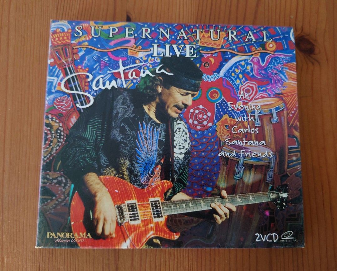 Santana: Supernatural Live VCD, 興趣及遊戲, 音樂、樂器 & 配件, 音樂與媒體 - CD 及 DVD ...