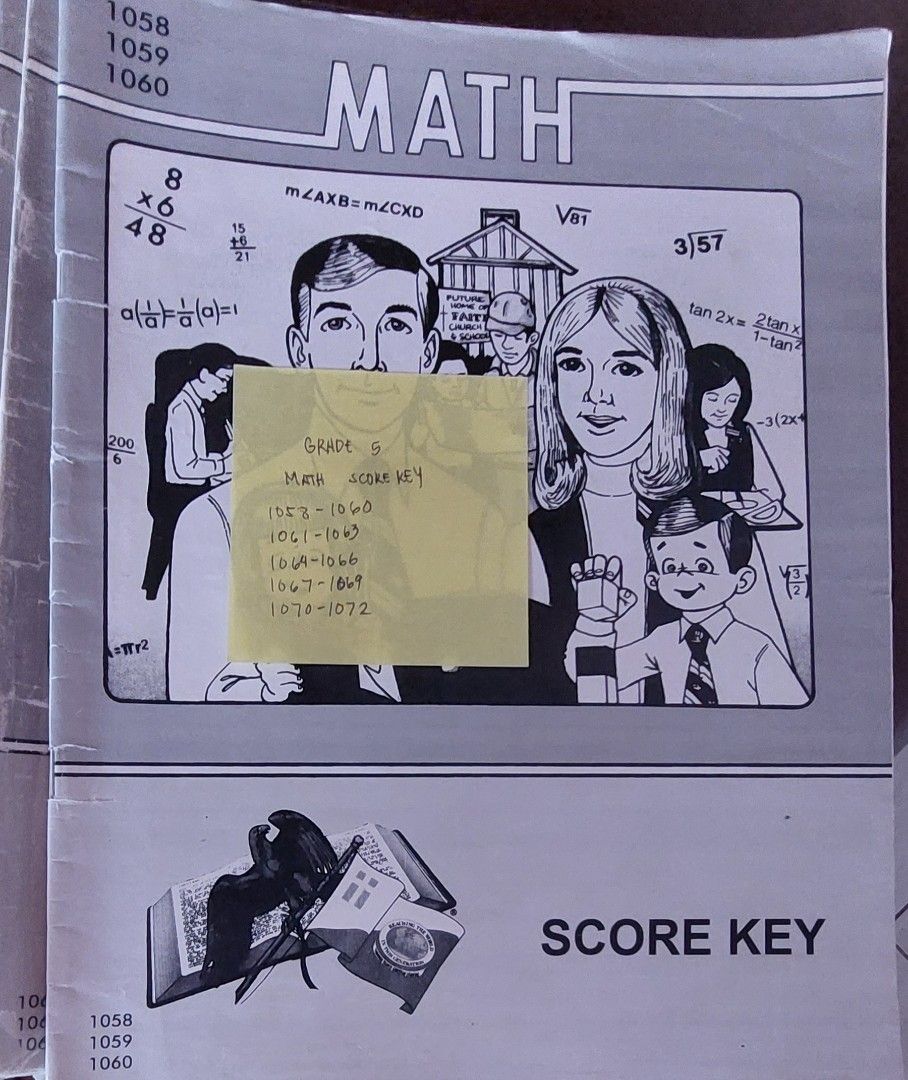 Score Keys for Grade 5 For Sale, Hobbies & Toys, Books & Magazines ...