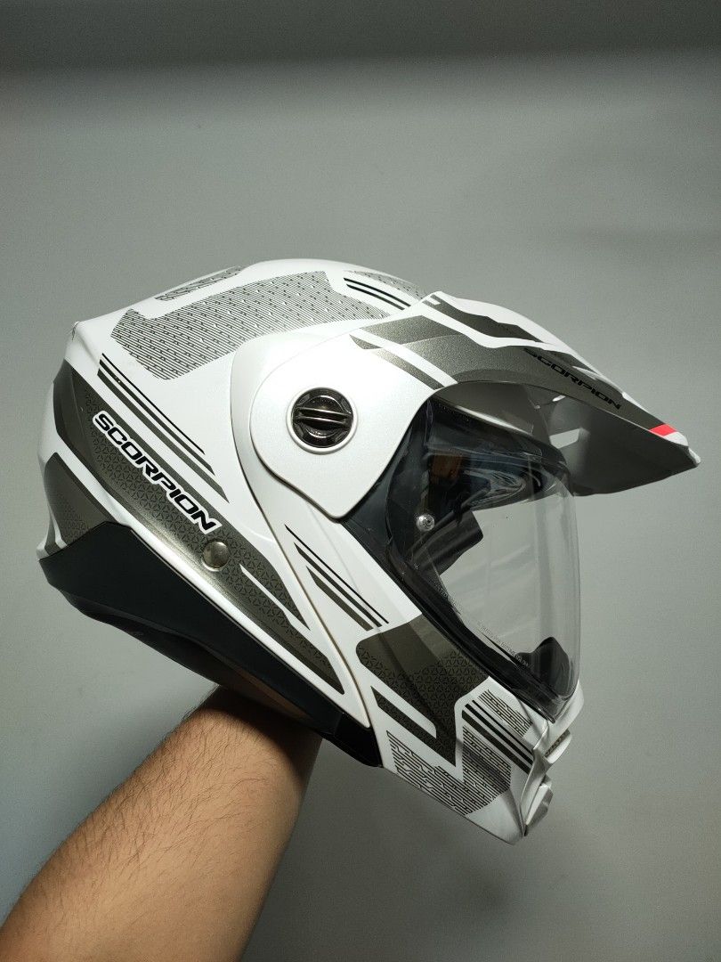 Scorpion Exo ADX-2, Motorcycles, Motorcycle Apparel on Carousell