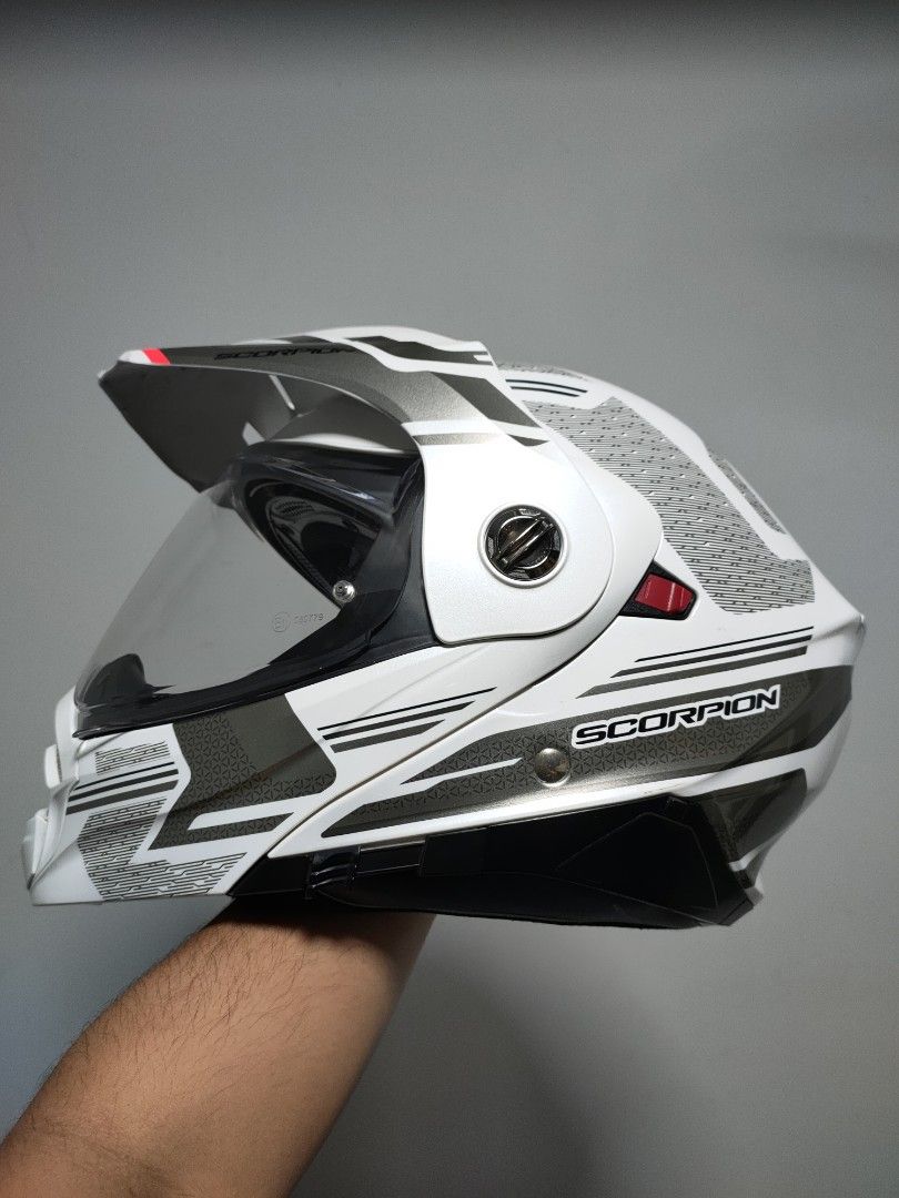 Scorpion Exo ADX-2, Motorcycles, Motorcycle Apparel on Carousell