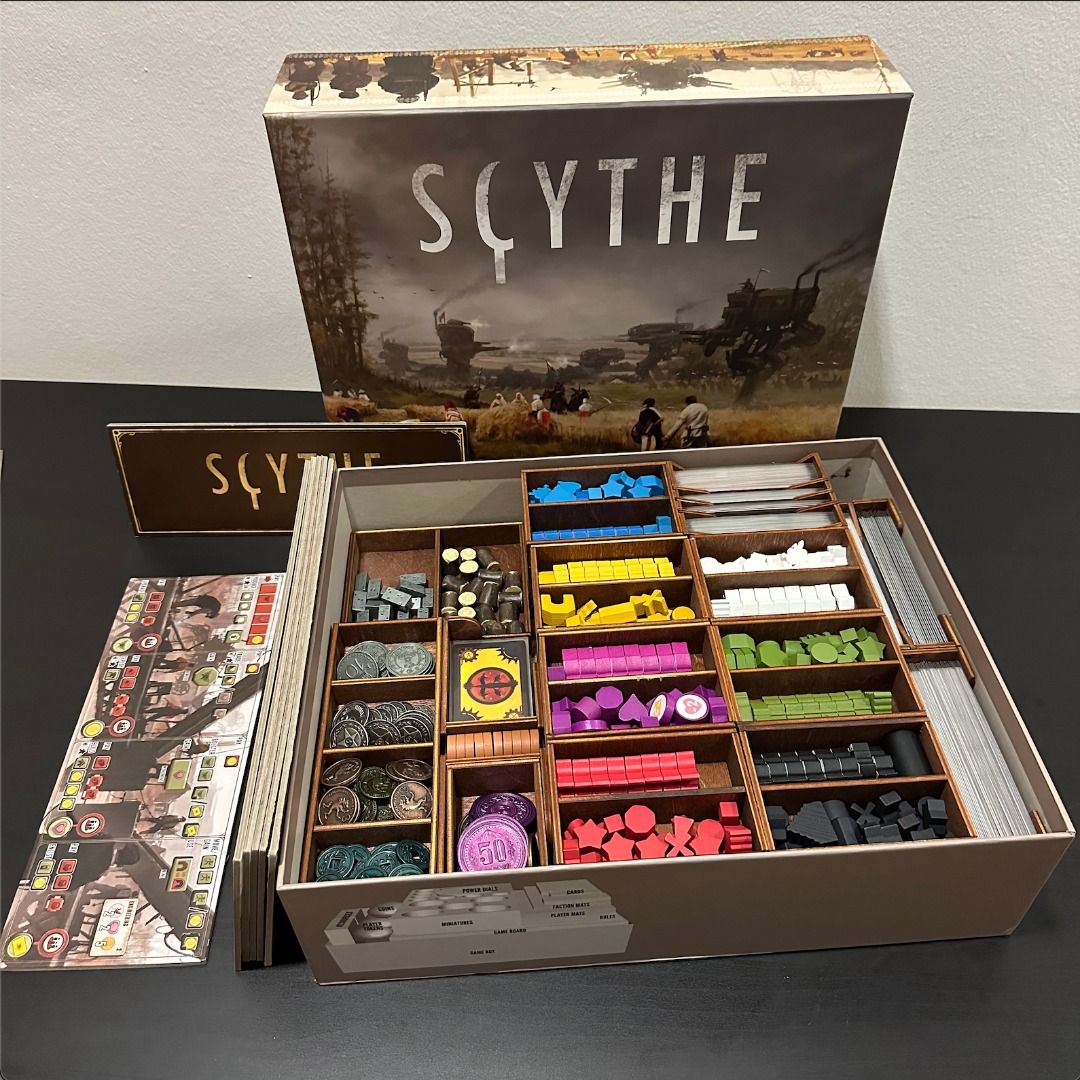 Scythe Board Game + Expansions + Daedalus & FS Tray Inserts, Hobbies ...