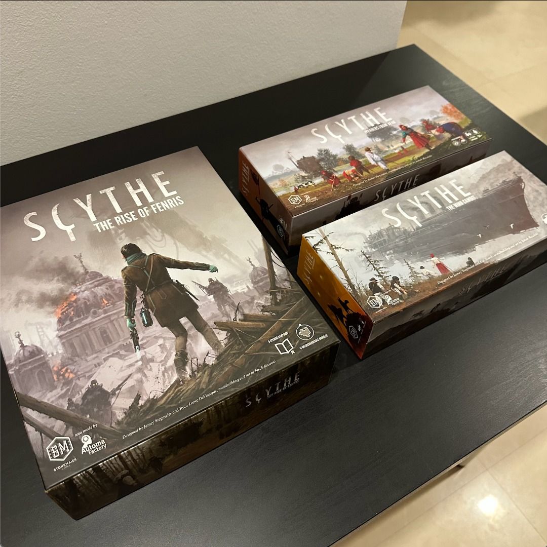 Scythe Board Game + Expansions + Daedalus & FS Tray Inserts, Hobbies ...