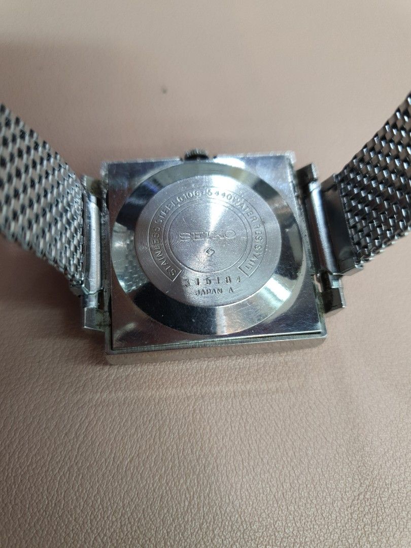 Seiko 5 Actus Rectangle Dial Automatic Watch, Men's Fashion, Watches ...